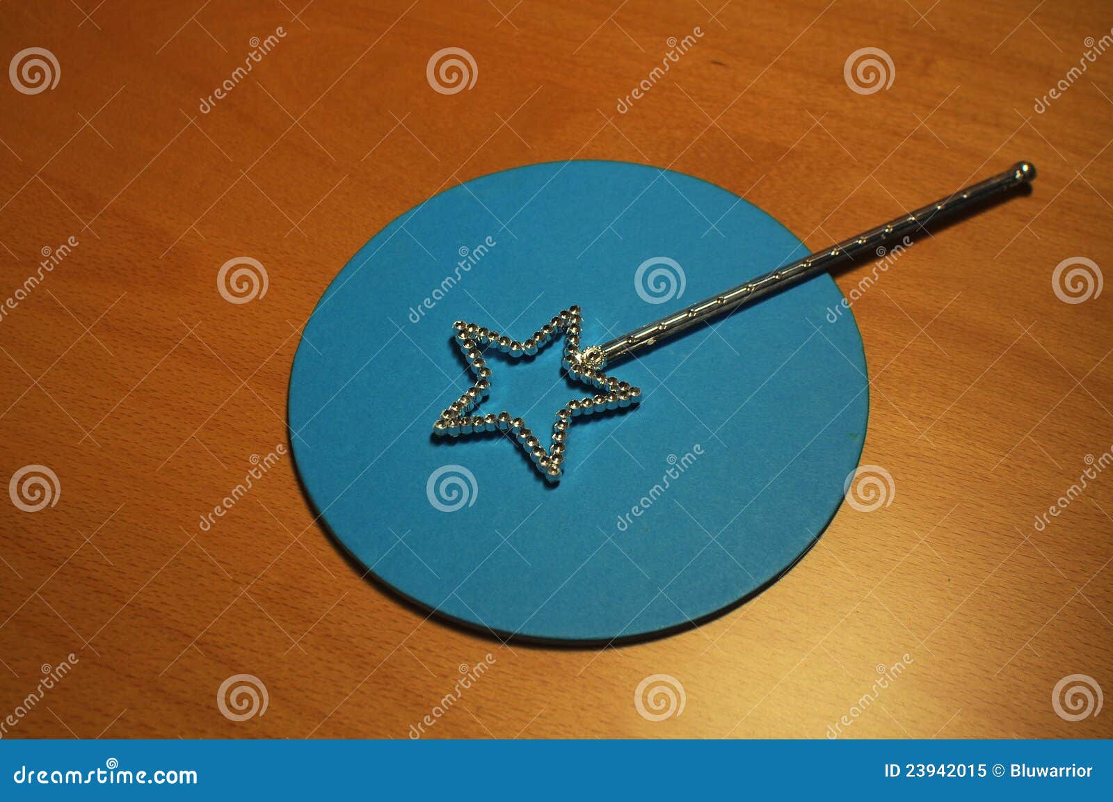 Magic wand stock image. Image of silver, blue, childhood - 23942015