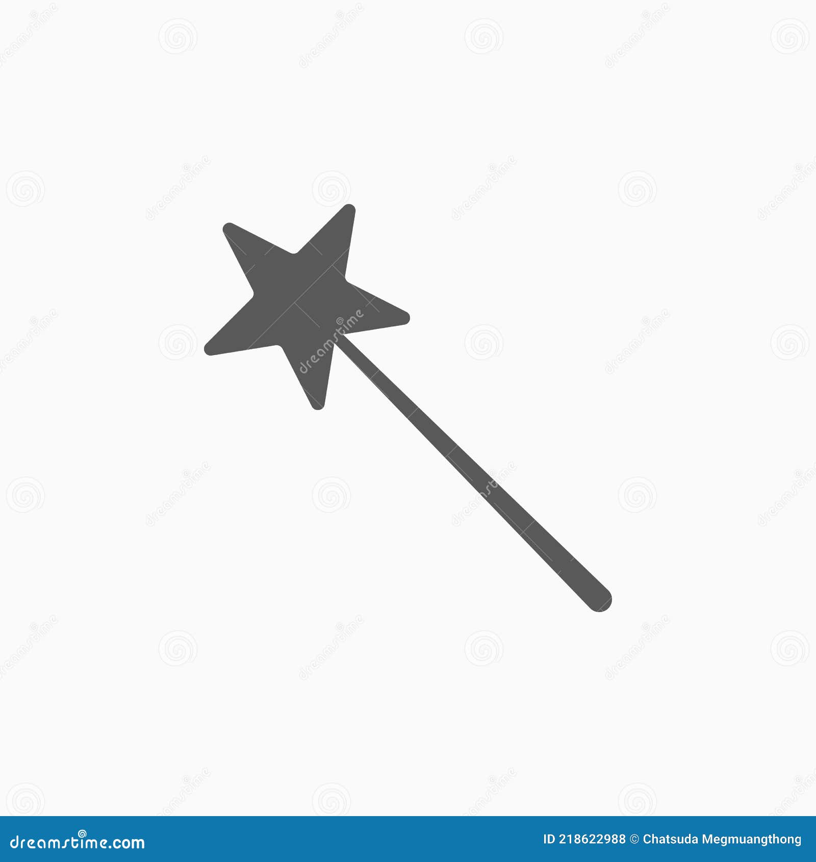Magic Wand Icon, Magic, Star, Wand, Angle Stock Vector - Illustration ...