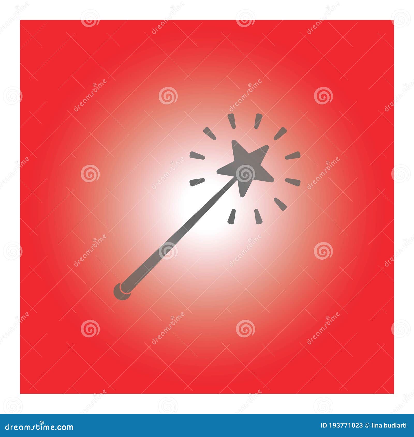 Magic wand logo stock vector. Illustration of fairytale - 193771023