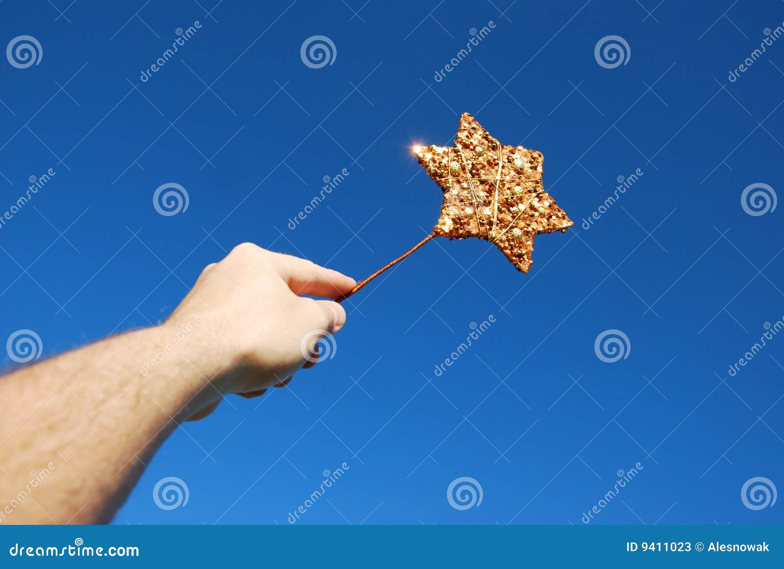 Magic wand star stock image. Image of star, christmass - 9411023