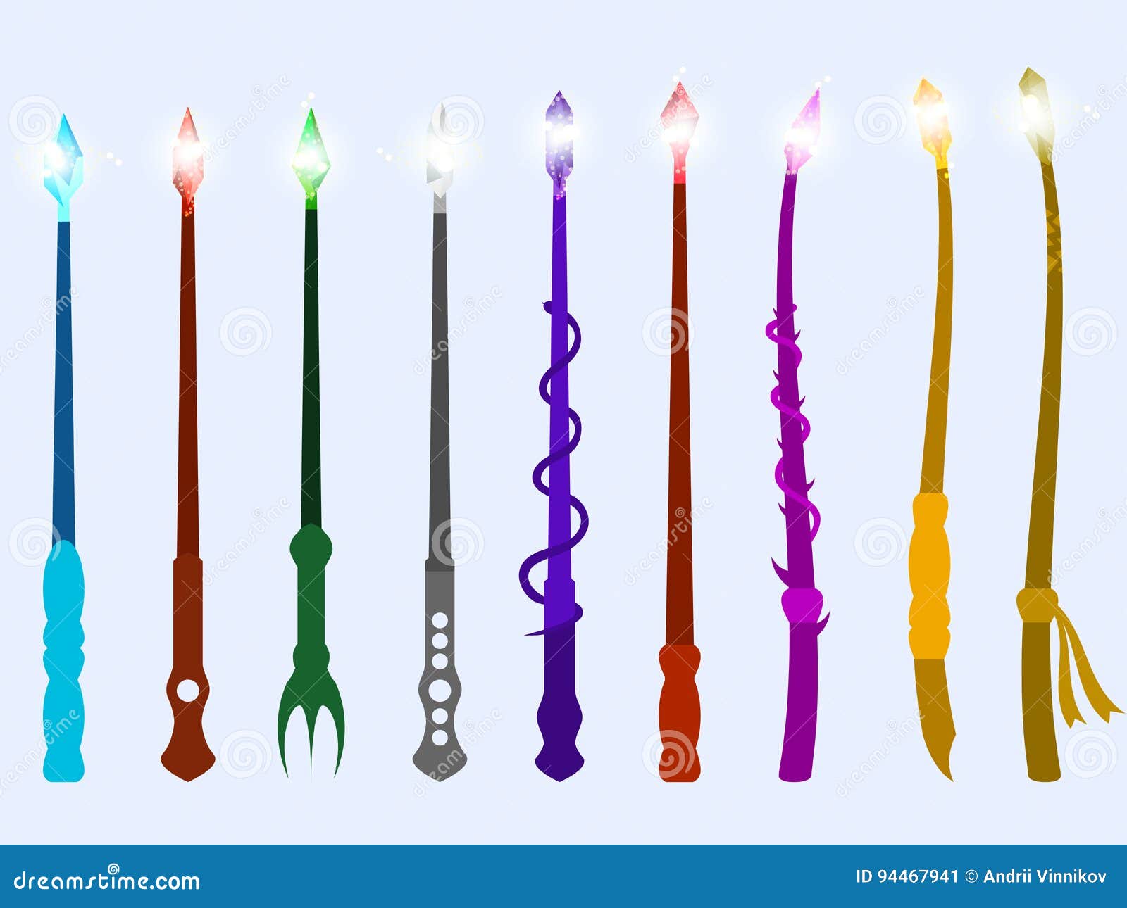 Magic Wands Stock Photography | CartoonDealer.com #17319872