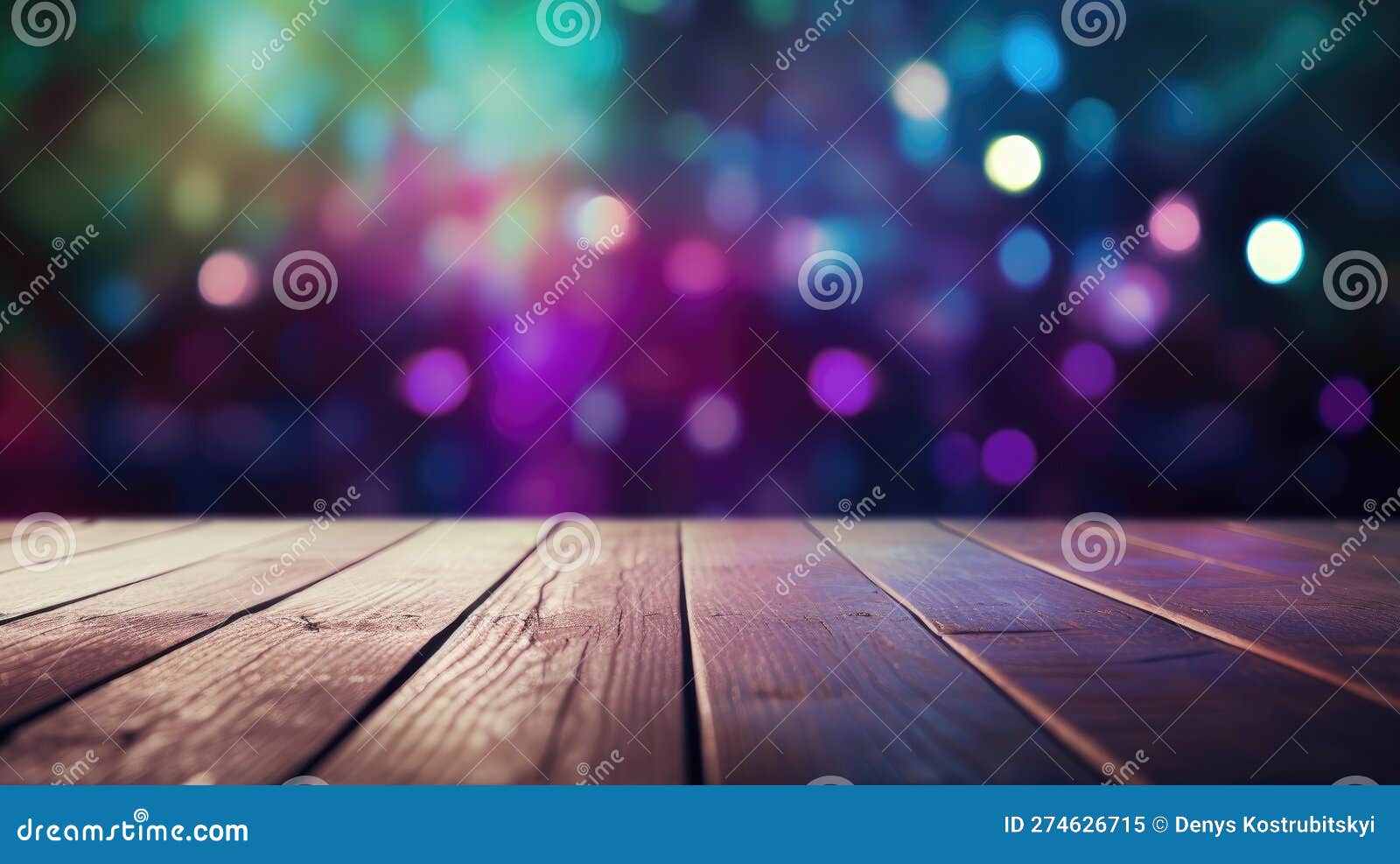 Magic Wooden Table with Colorful Background. Generative AI 库存例证 - 插画 包括 ... Magic Wooden Table with Colorful Background. Generative AI 库存例证 - 插画 包括 ...