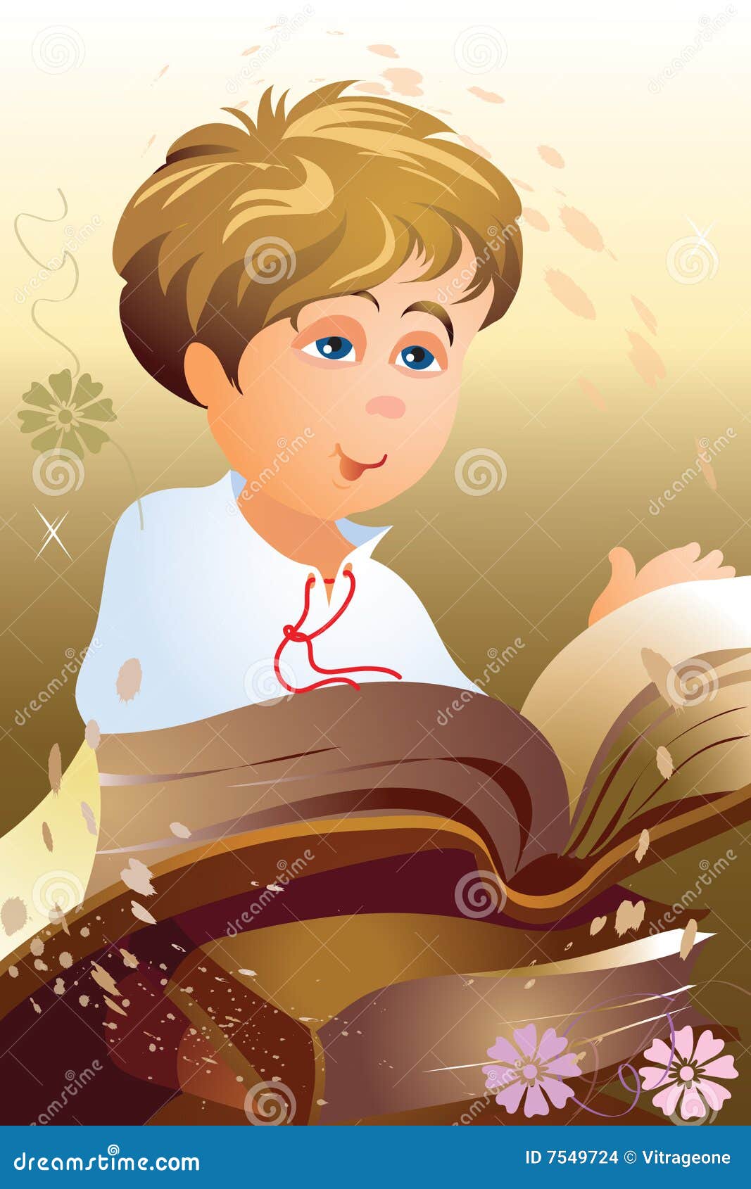 Magic world stock vector. Illustration of colorful, landscape - 7549724