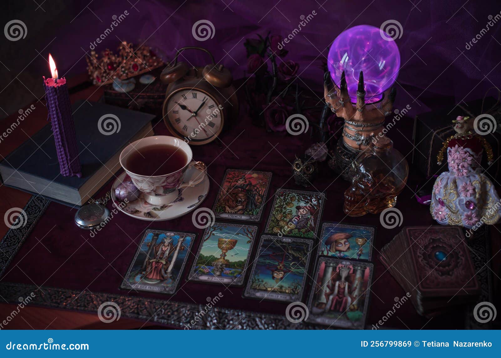 Magical Stuff, Wicca Magic Concept, Spells and Prediction , Halloween ...