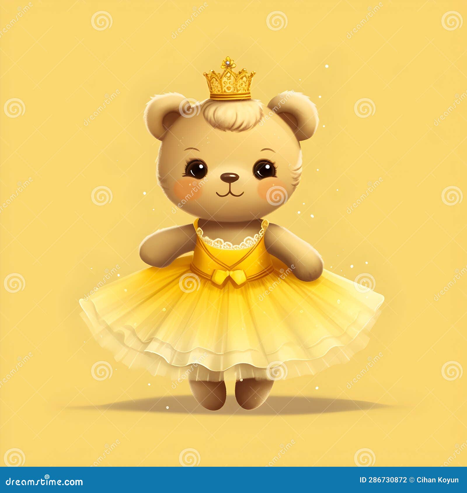 Magical bear dance artwork stock illustration. Illustration of textile ...