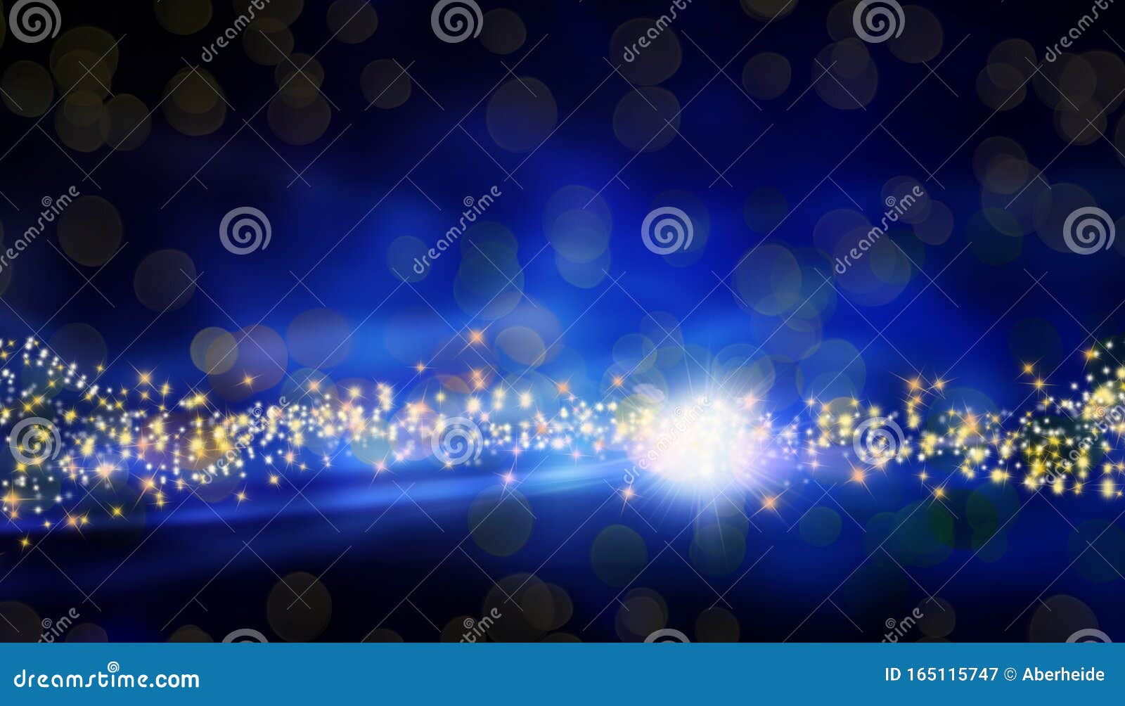 Magical Blue Light Inside Khewra Salt Mine Stock Photography ...
