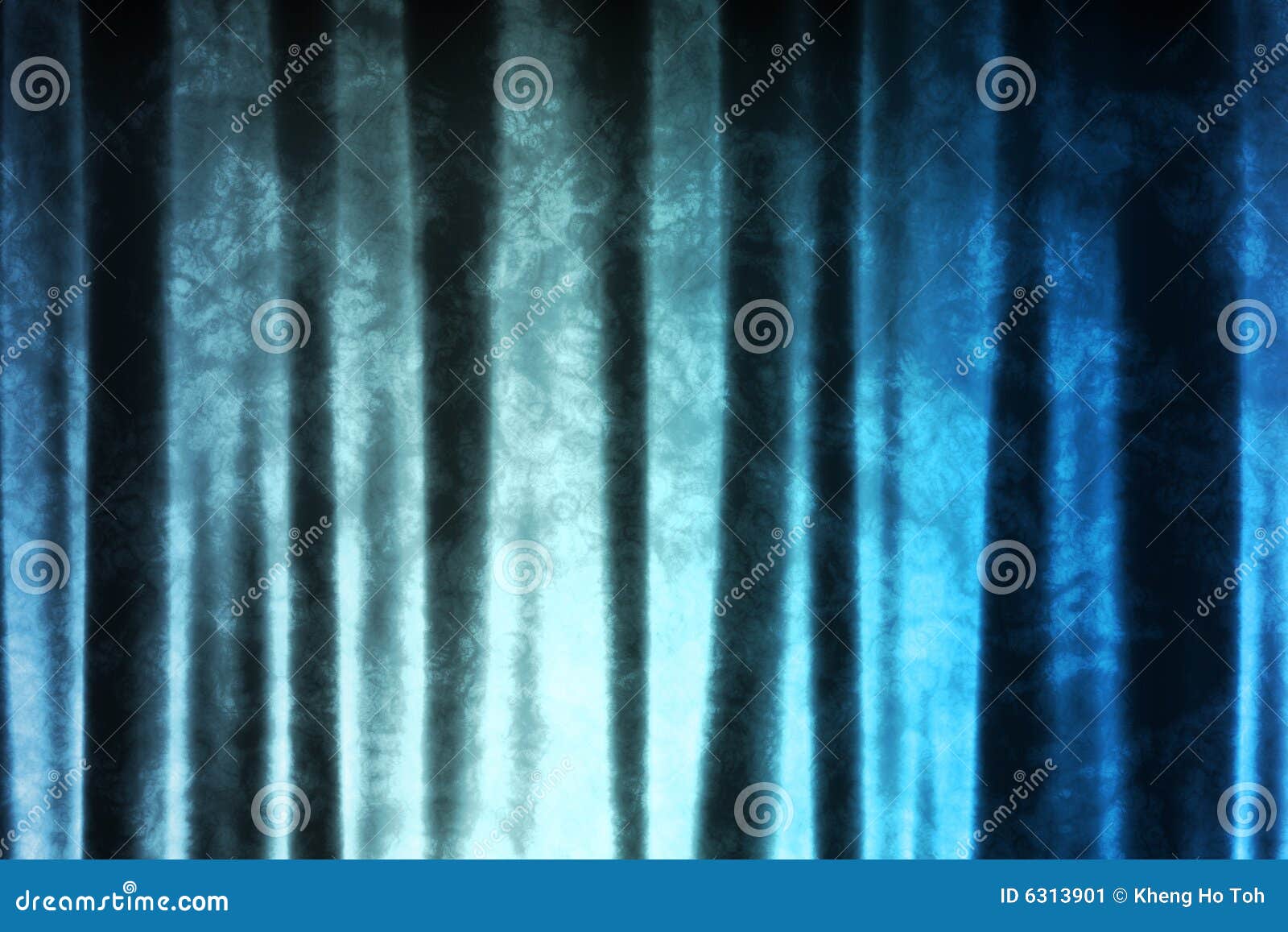 Magical Blue Pattern Abstract Fabric Background Stock Illustration ...