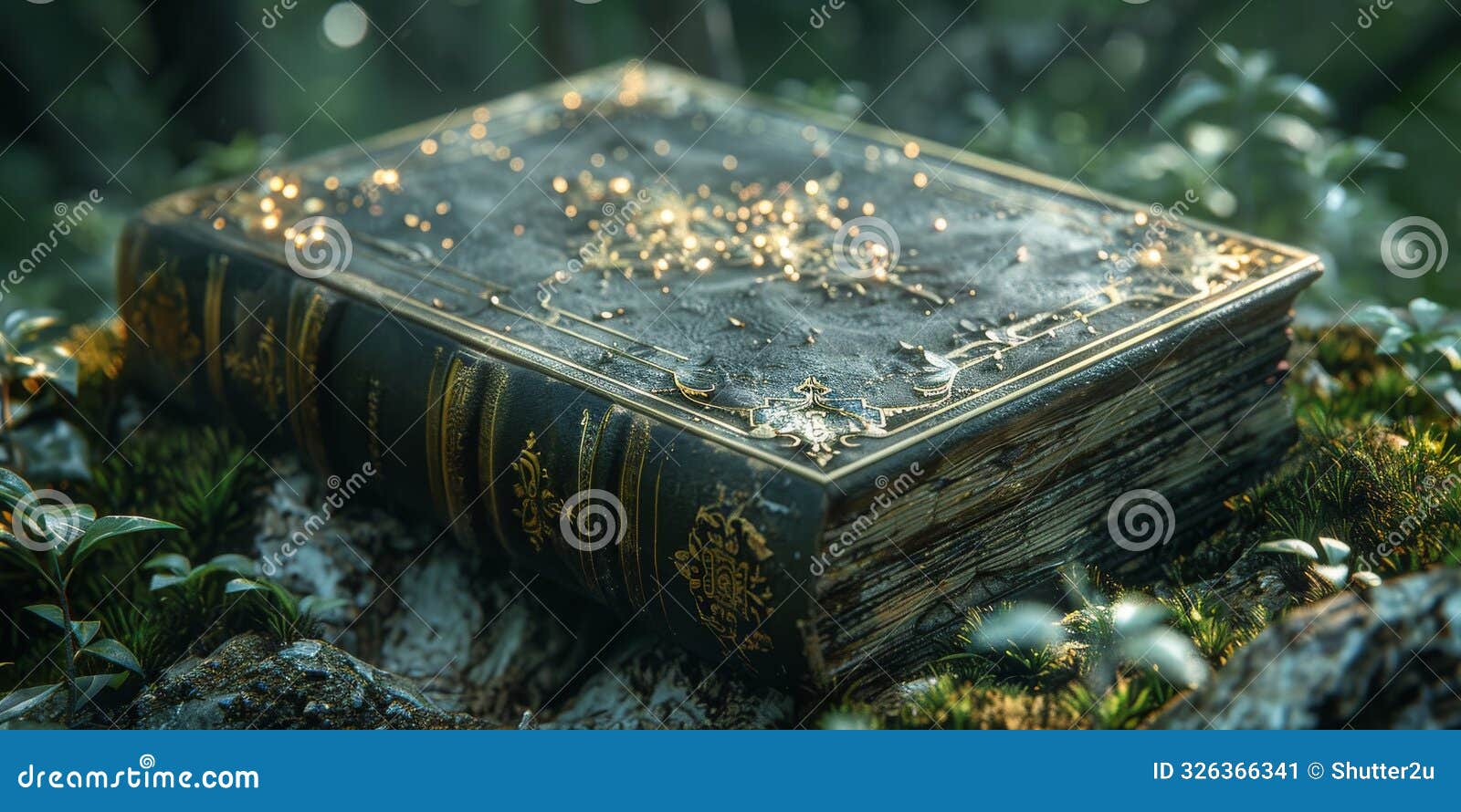 A Magical Book Royalty-Free Stock Photography | CartoonDealer.com ...