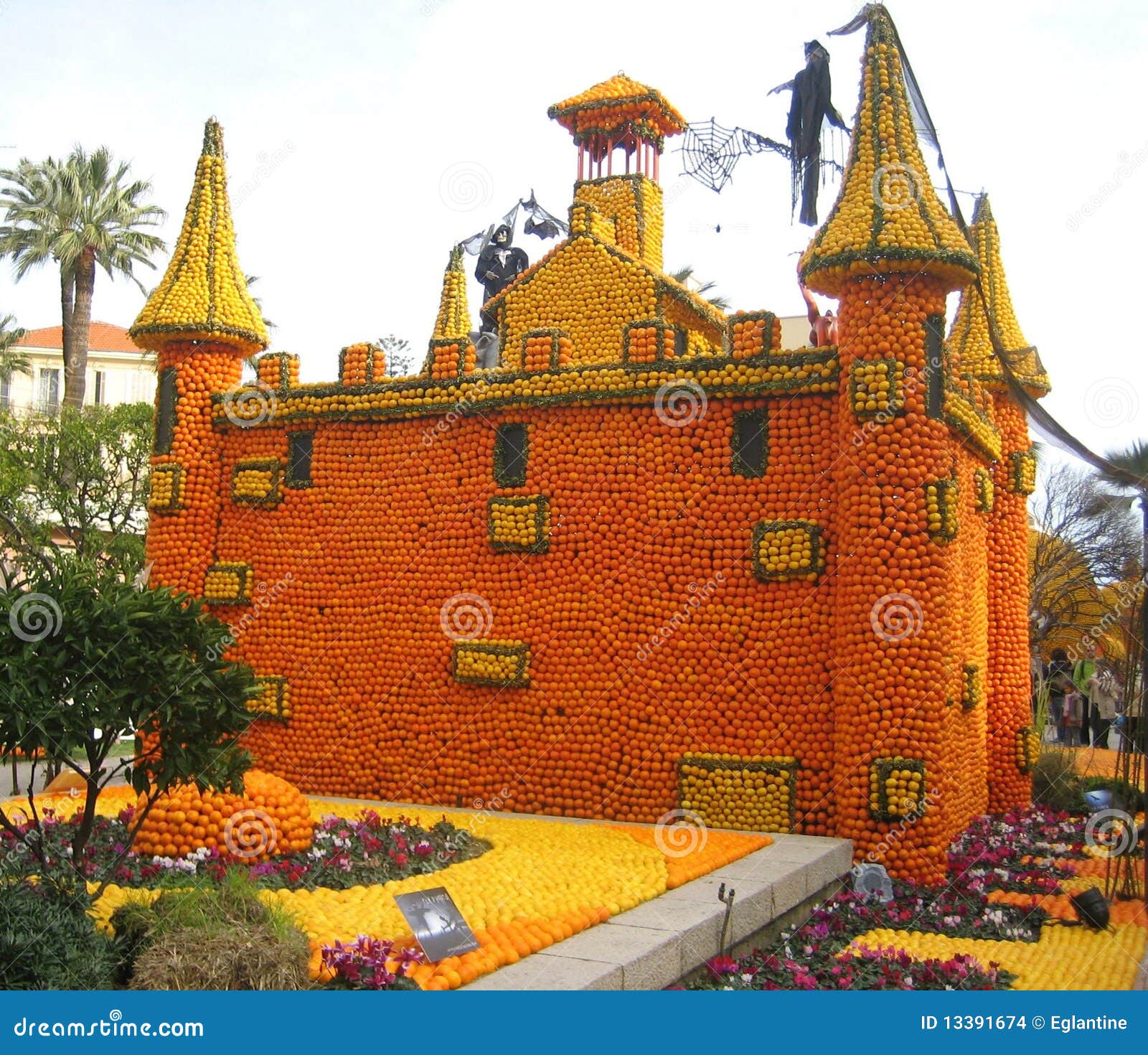 Magical castle editorial stock image. Image of celebrate - 13391674