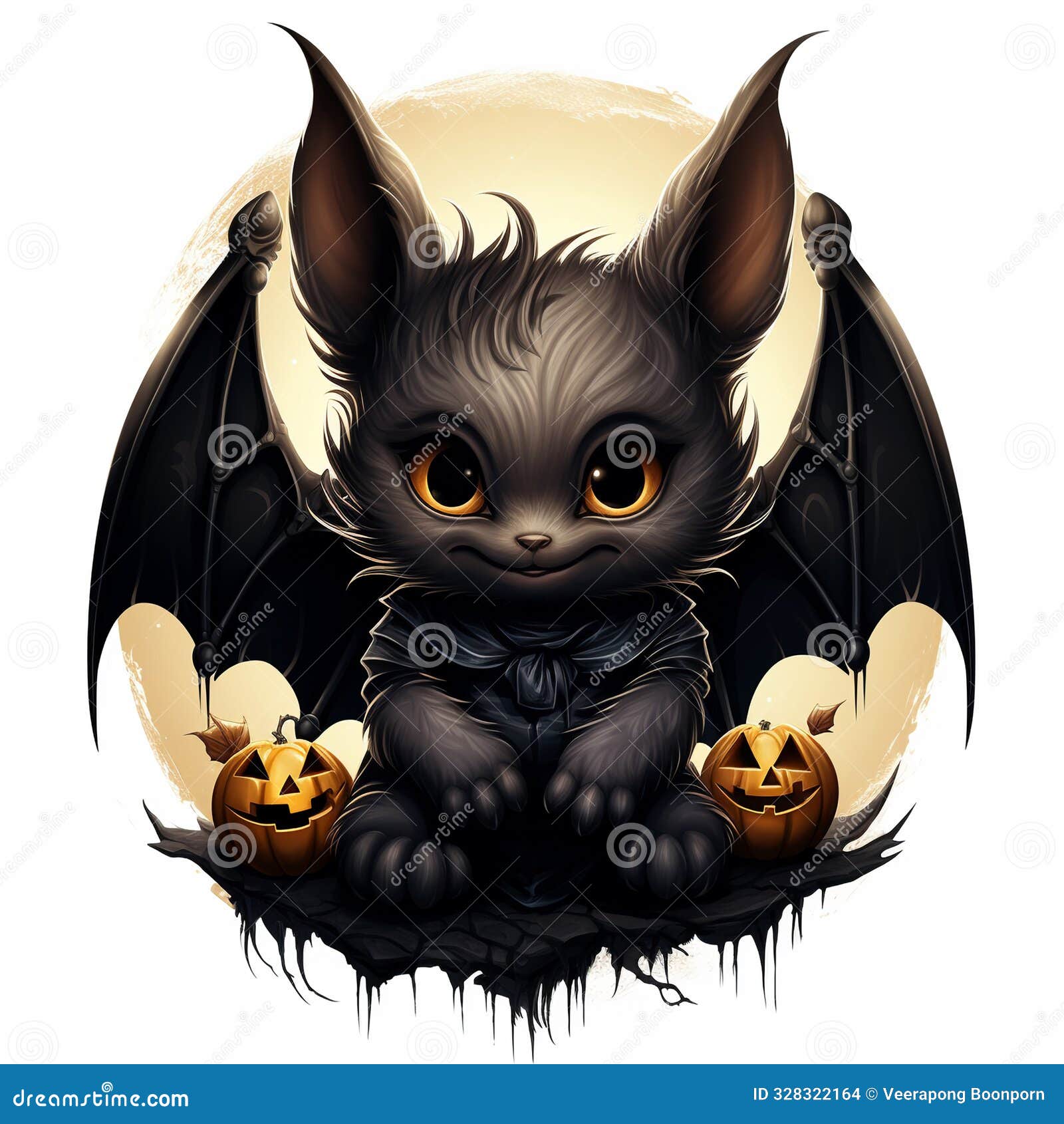 Scary Chibi Doodle Organs Vector Illustration | CartoonDealer.com ...