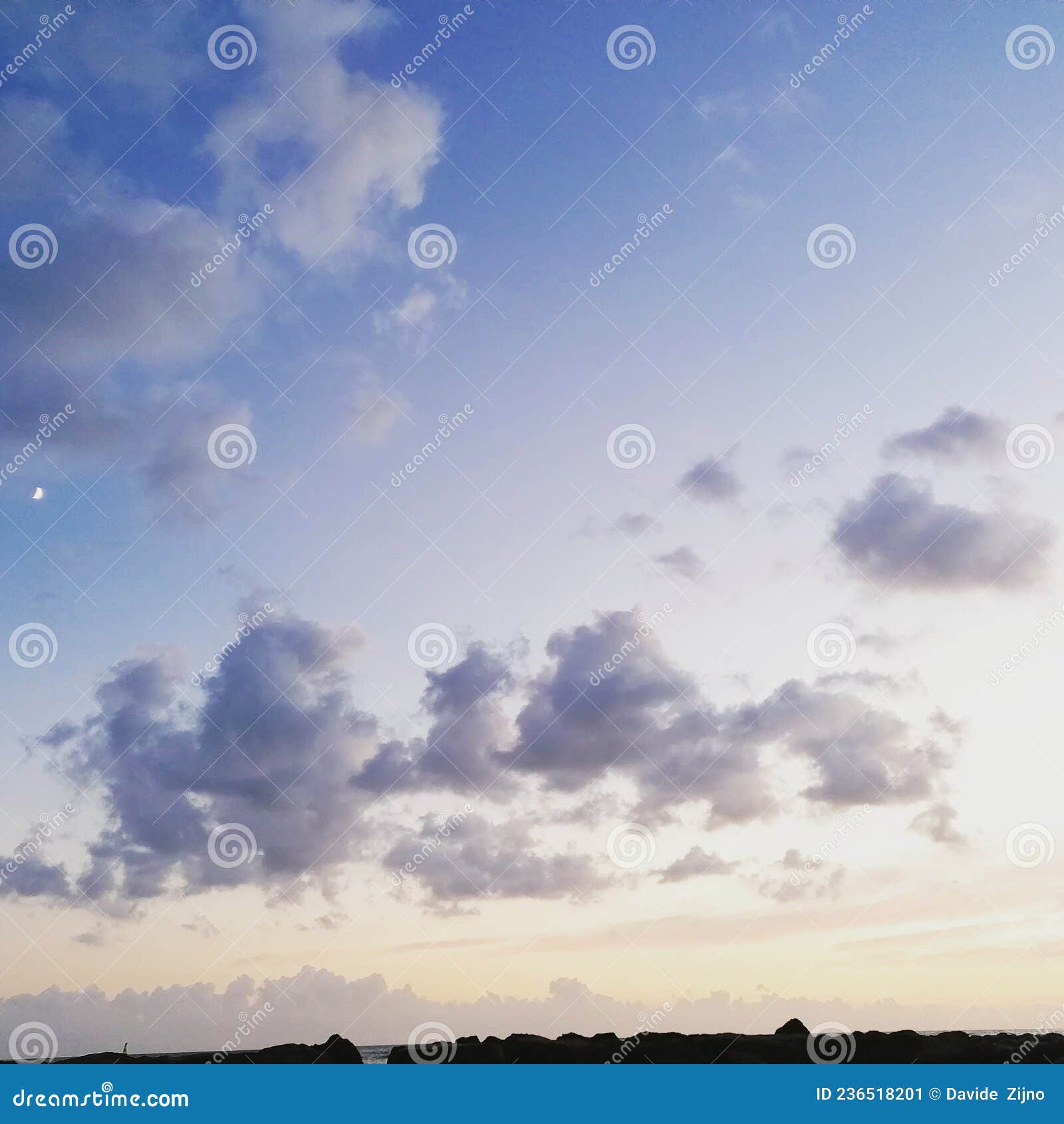 Magical clouds on the sky stock image. Image of sunrise - 236518201