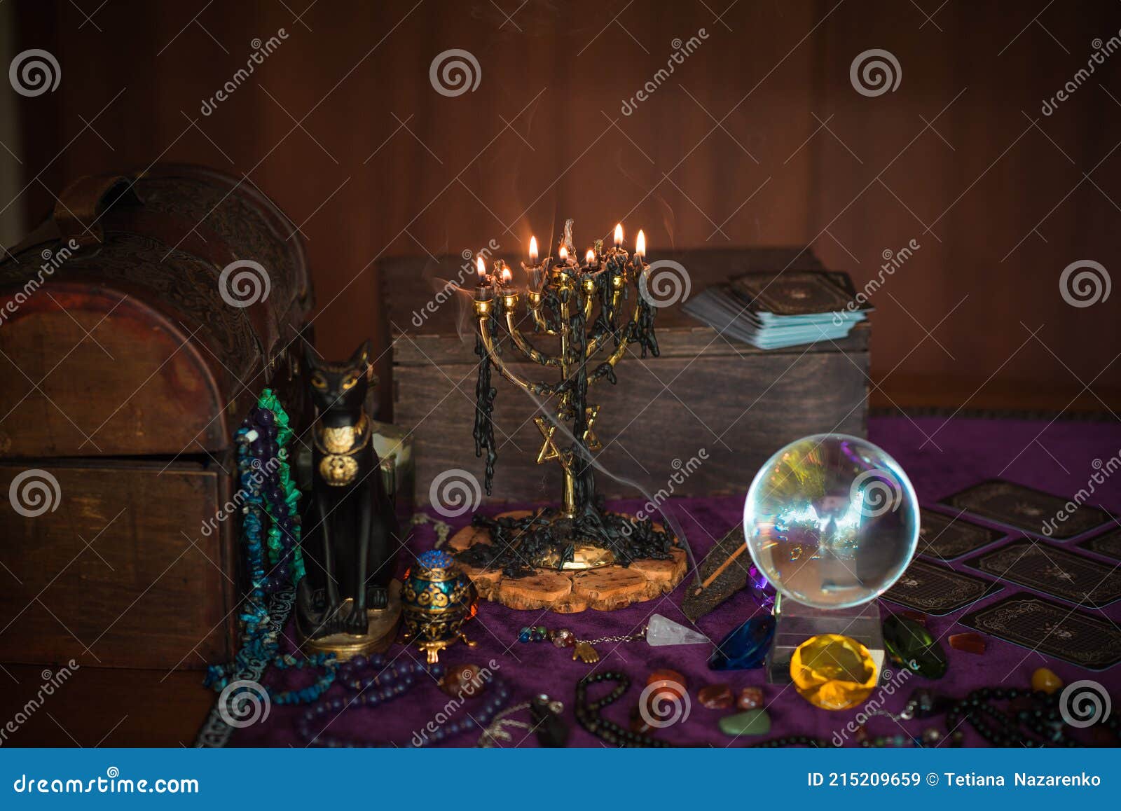 Magical Concept, Esoteric and Prediction Stock Image - Image of magical ...