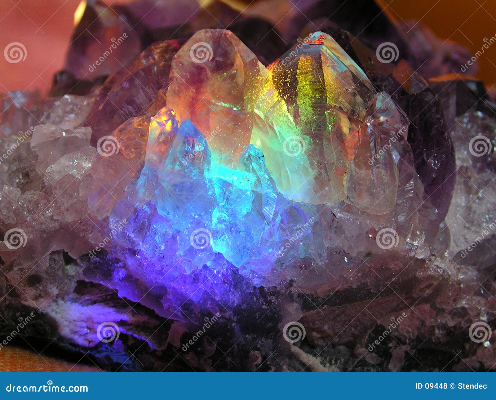 A magical crystal stock photo. Image of geology, rock, color - 9448