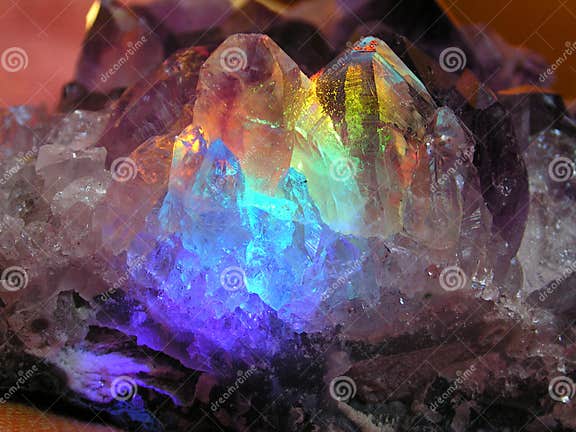A magical crystal stock photo. Image of geology, rock, color - 9448
