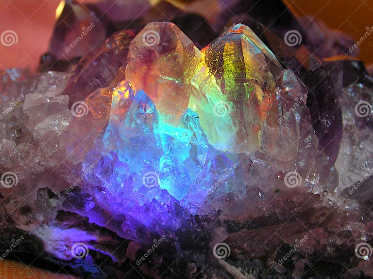 A magical crystal stock photo. Image of geology, rock, color - 9448