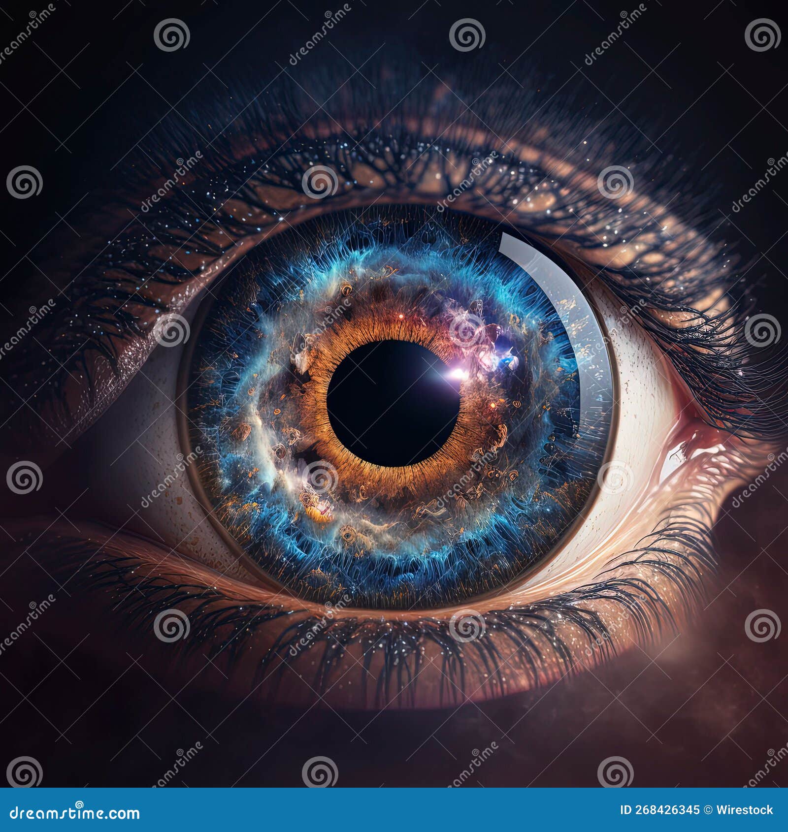 A Magical Eye Interconnected with the Galactic World Beyond the Limits ...