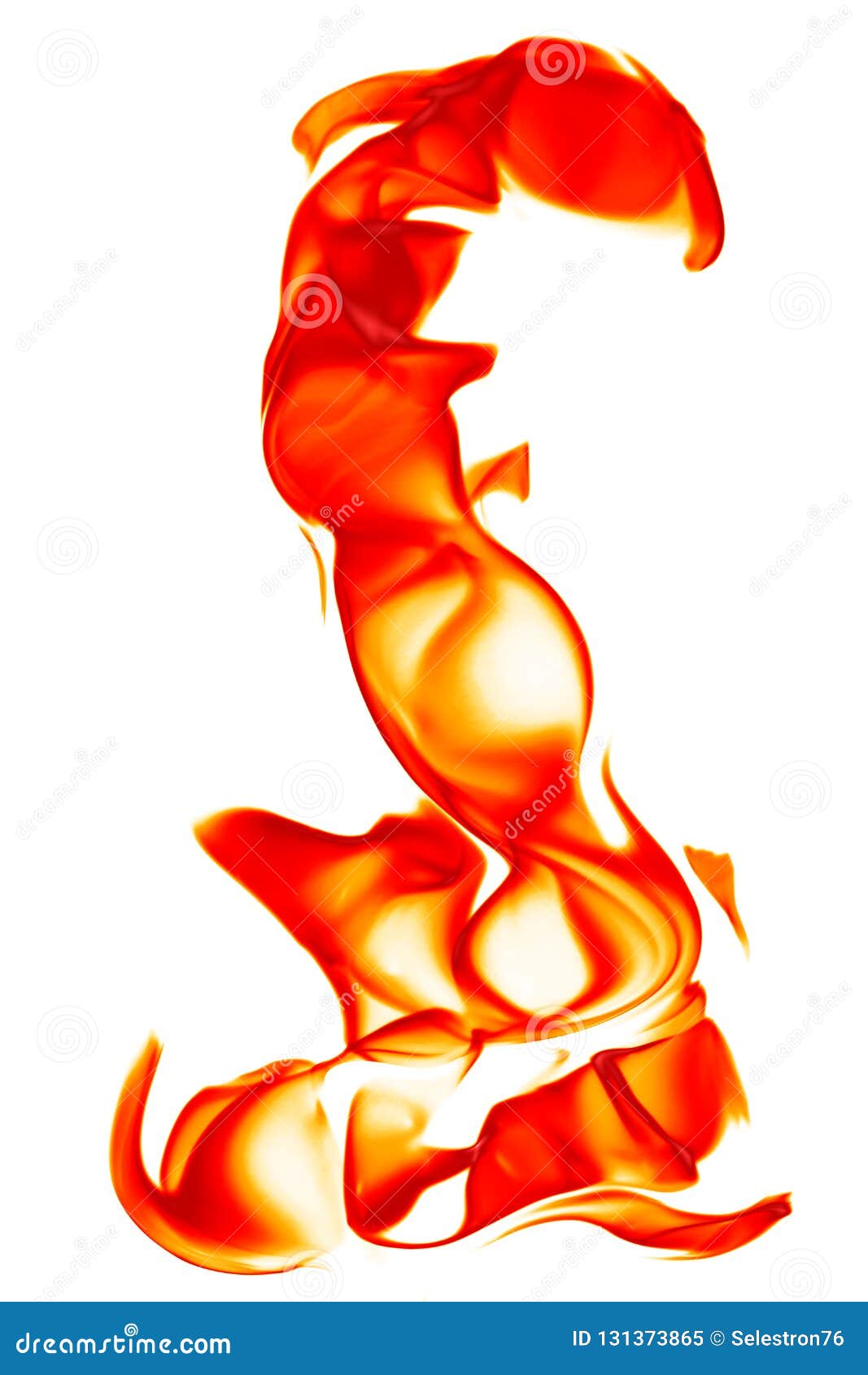 Magical Fire Ignition - Burning Red-orange Hot Flame Stock Image ...