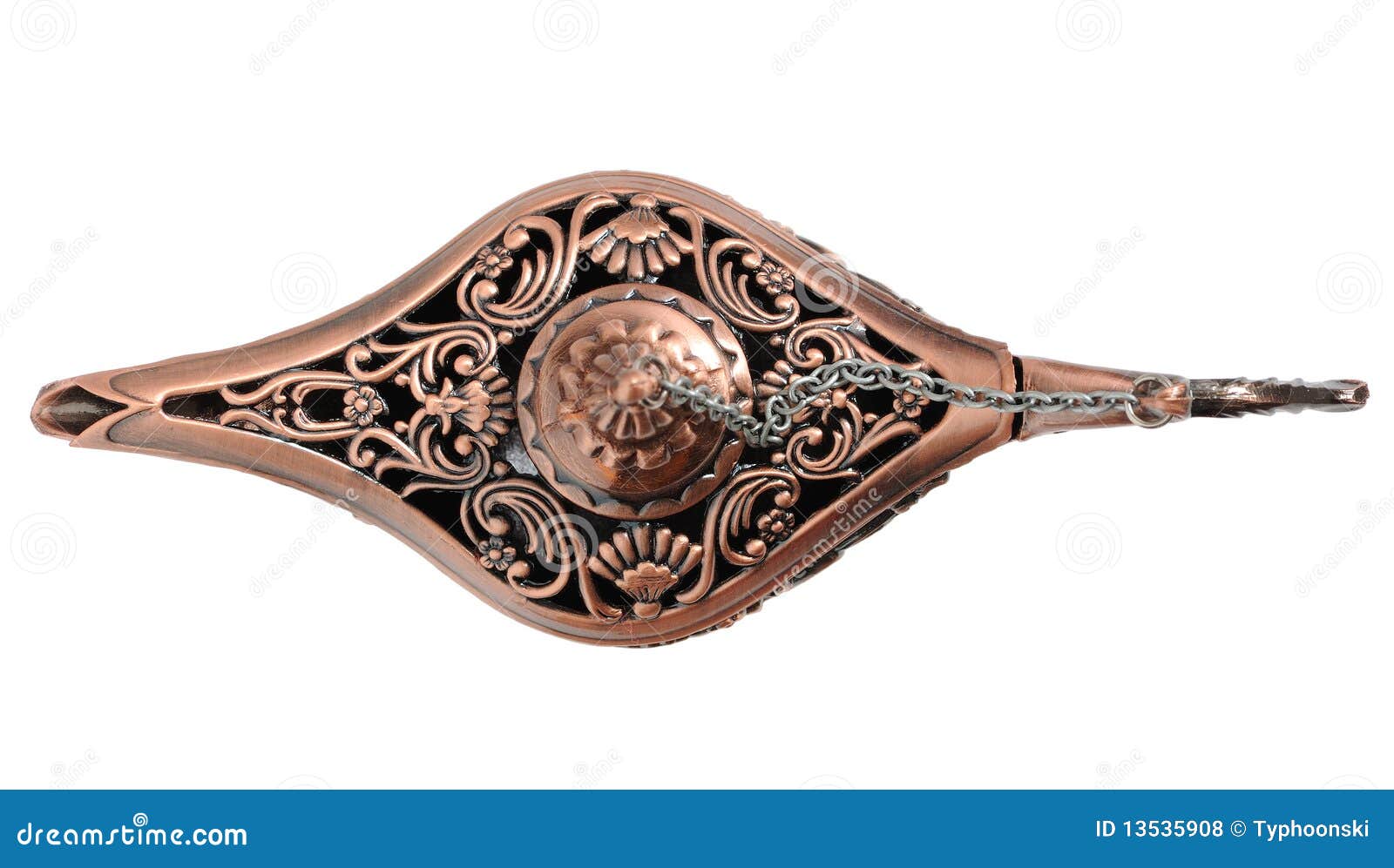 Magical genie lamp stock photo. Image of myth, bronze - 13535908