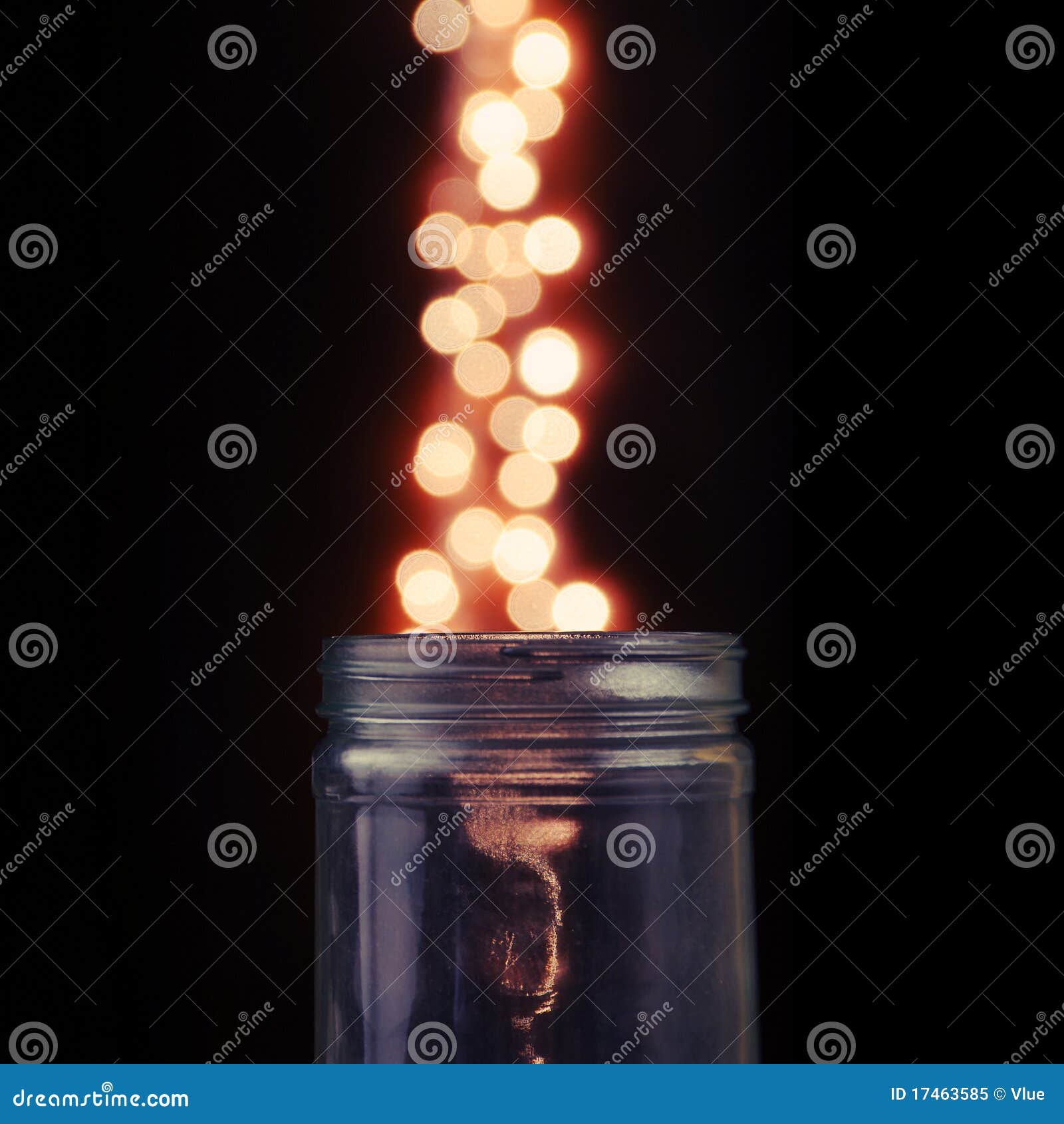 Magical Glass Jar stock image. Image of extraordinary - 17463585
