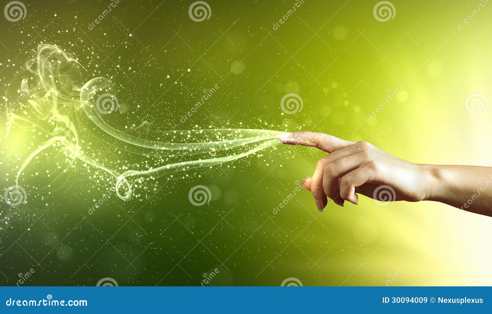 Magical Hands Conceptual Image Stock Image - Image of hold, finger ...