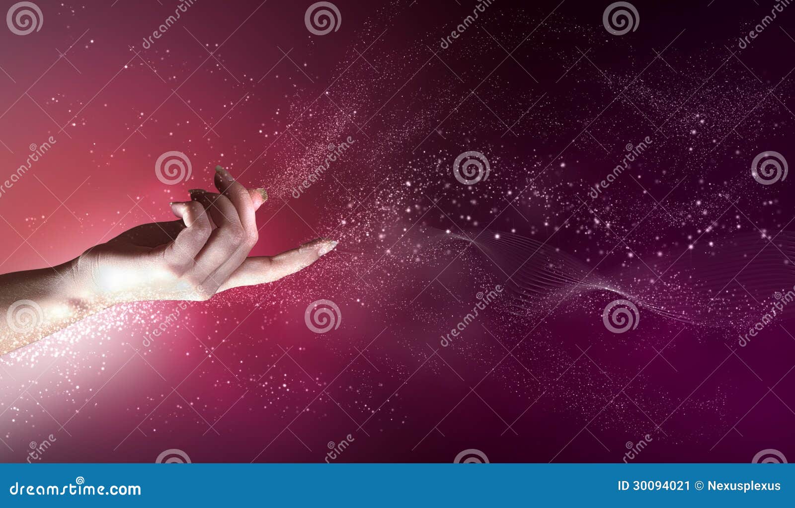 Magical Hands Conceptual Image Stock Image - Image of handdrawn, beauty ...