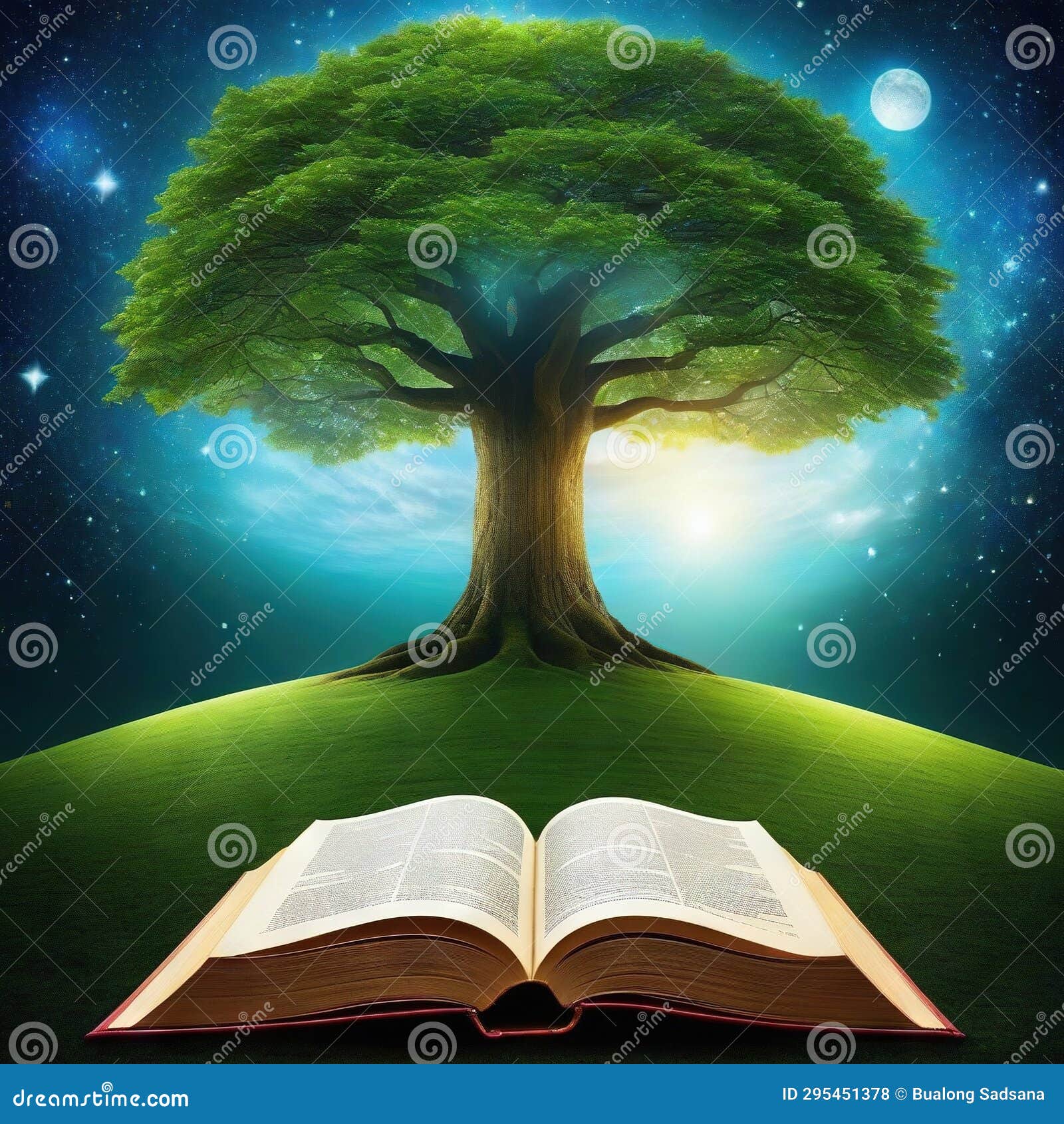 The Magical of Knowledge and Exciting Stock Illustration - Illustration ...