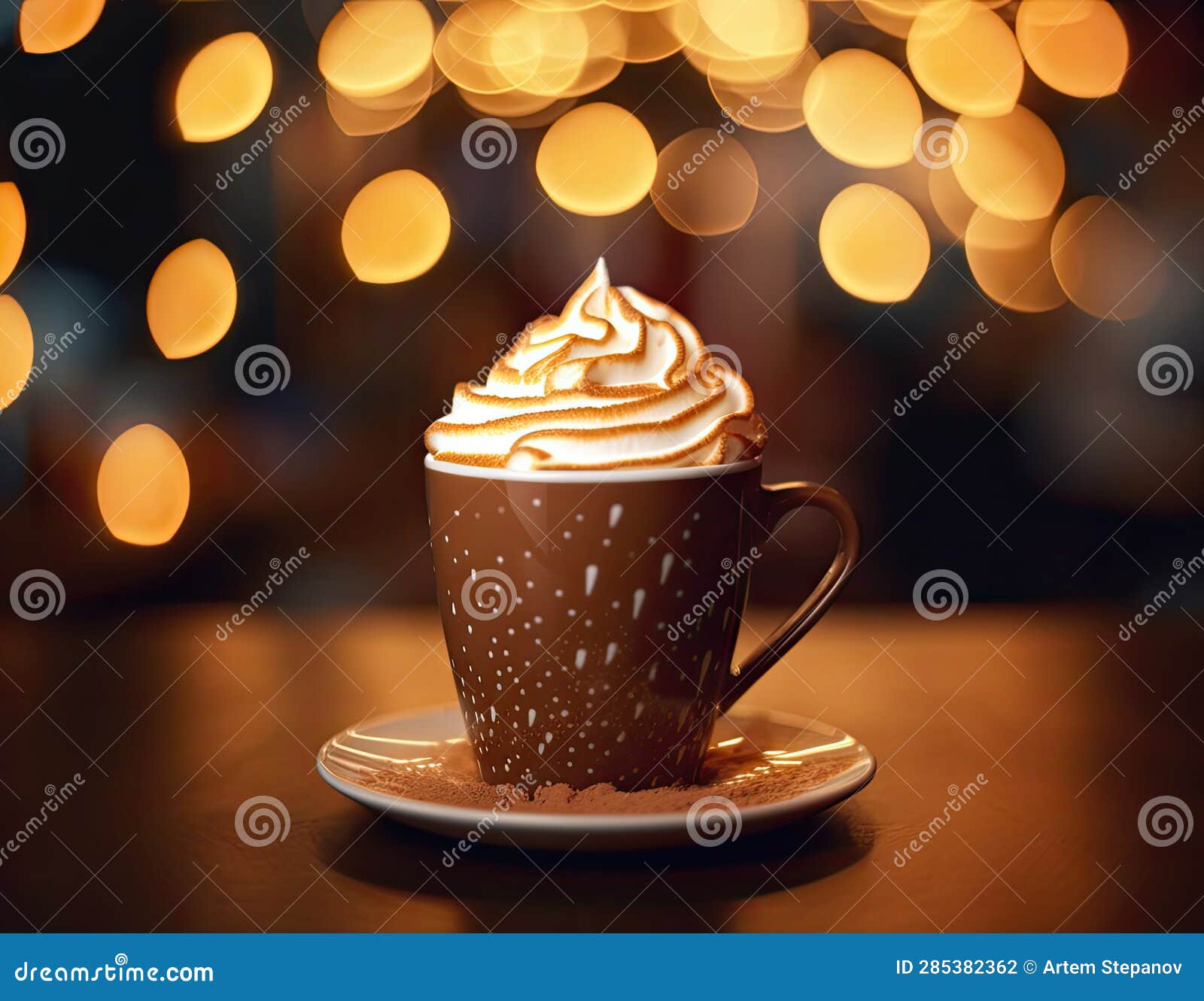 Magical Latte Art Cappuccino Coffee Foam Drink Design Beautiful