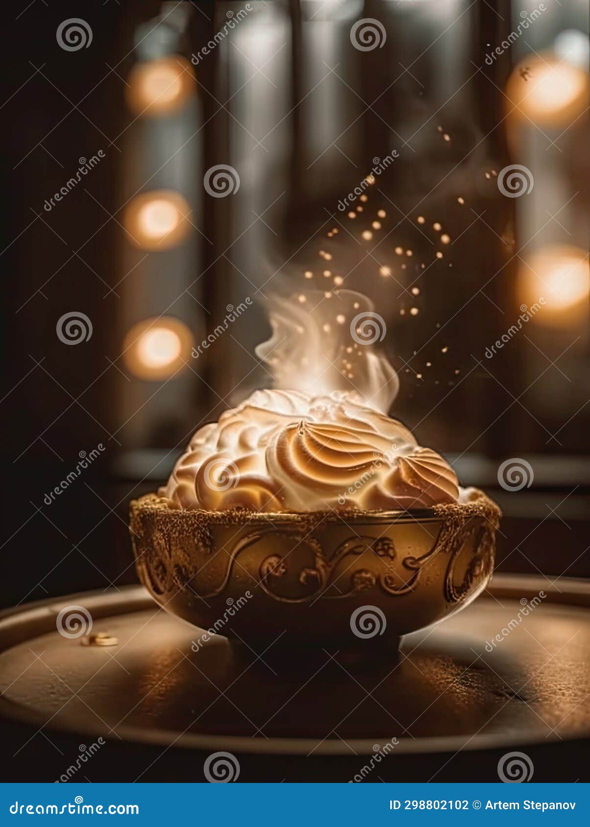 Magical Latte Art Cappuccino Coffee Foam Drink Design Beautiful
