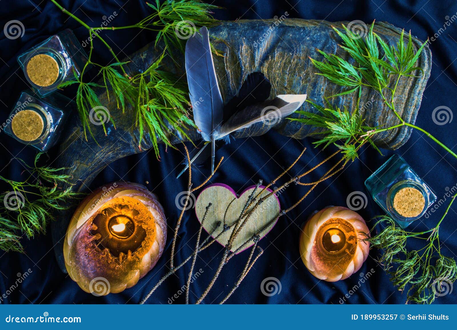 Magical objects stock image. Image of isoteric, bottle - 189953257