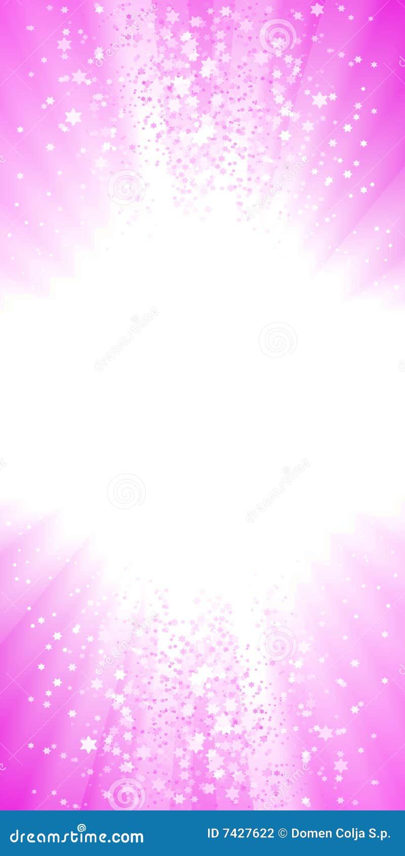 Magical Pink Stars Explosion Stock Vector - Illustration of miracle ...