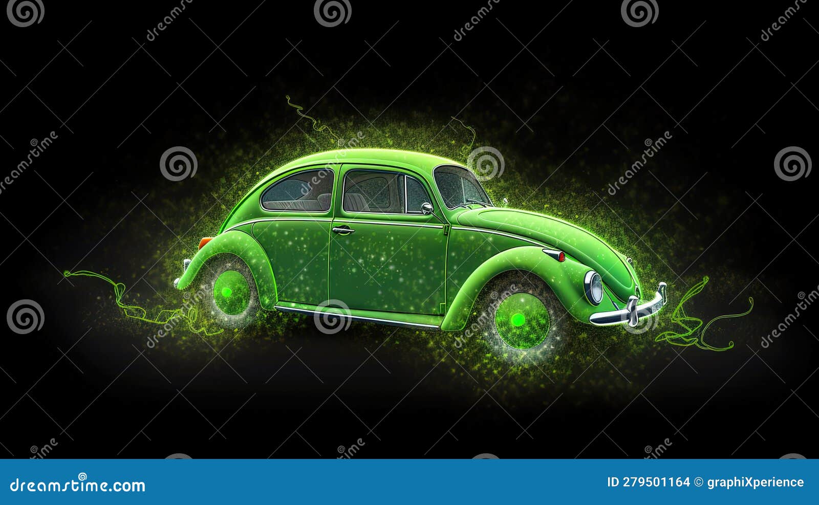 Magical Ride through Fantasy Worlds Stock Illustration - Illustration ...