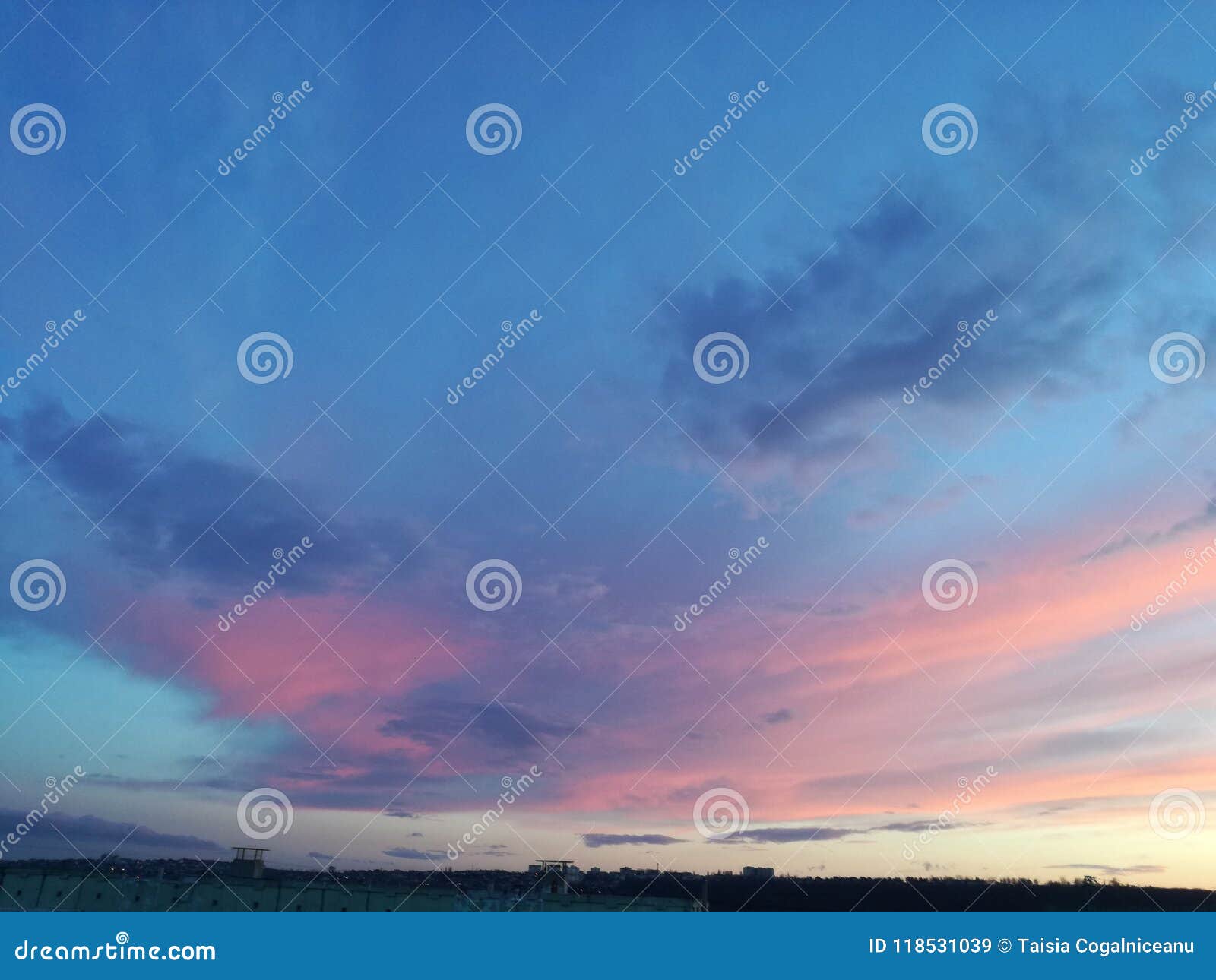Magical sky stock image. Image of colors, incredible - 118531039