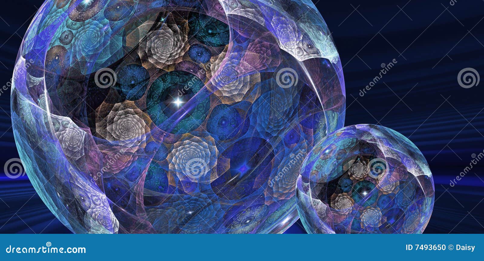 Magical Spheres Royalty-Free Stock Photo | CartoonDealer.com #7493709