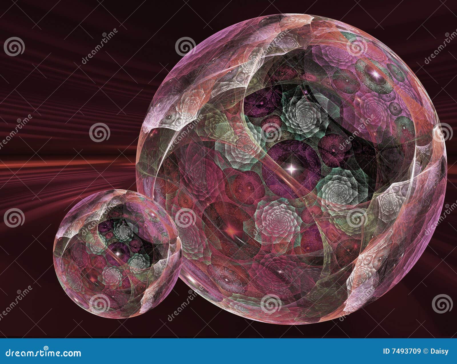 Magical spheres stock illustration. Illustration of beautiful - 7493709