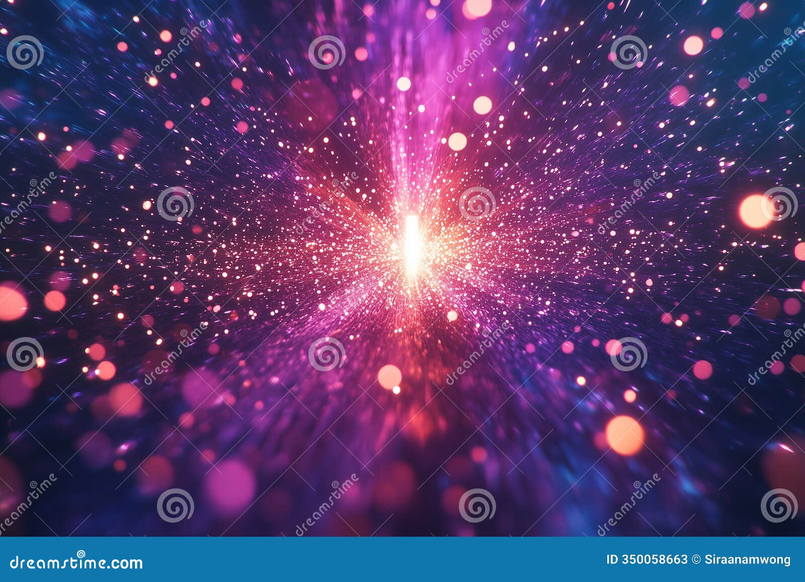 Magical Star Dust Sparks Light Effect in Explosion. by Generative Ai ...