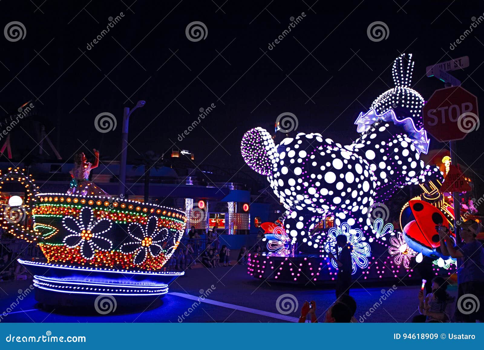 Magical Starlight Parade at Universal Studios Japan Editorial Stock ...