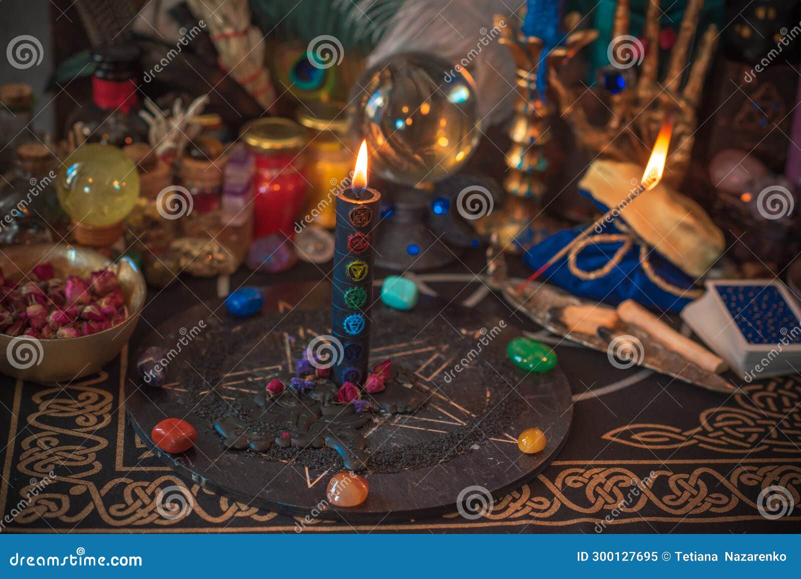 Magical Stuff, Esoteric Concept, Remove Negative Program Stock Image ...