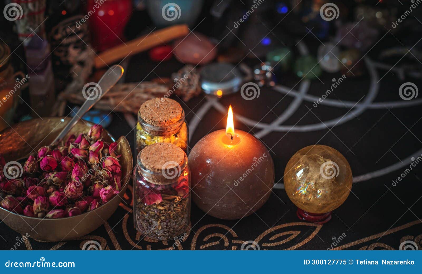 Magical Stuff, Esoteric Concept, Remove Negative Program Stock Image ...