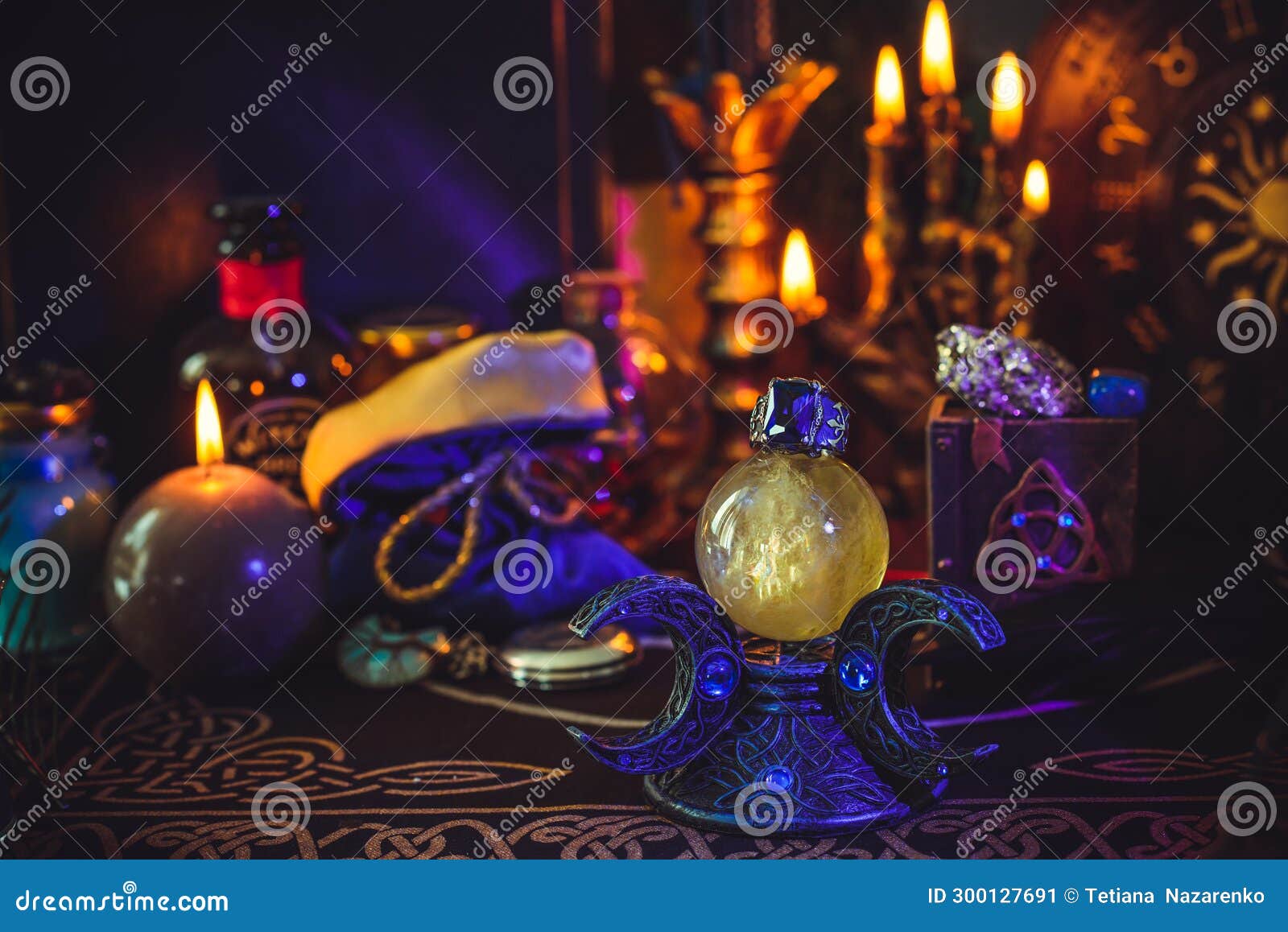 Magical Stuff, Esoteric Concept, Remove Negative Program Stock Image ...