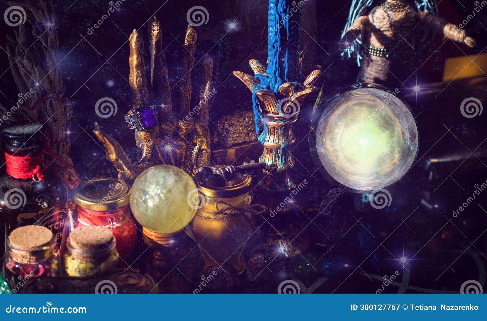 Magical Stuff, Esoteric Concept, Remove Negative Program Stock Image ...
