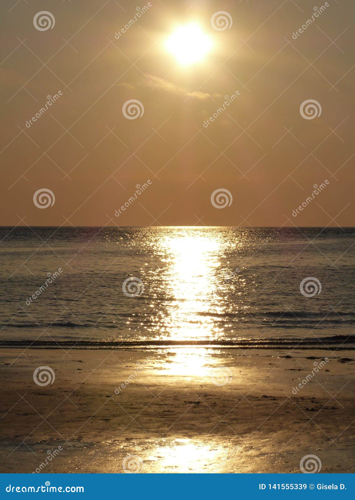 Magical sunset stock image. Image of outdoor, reflection - 141555339