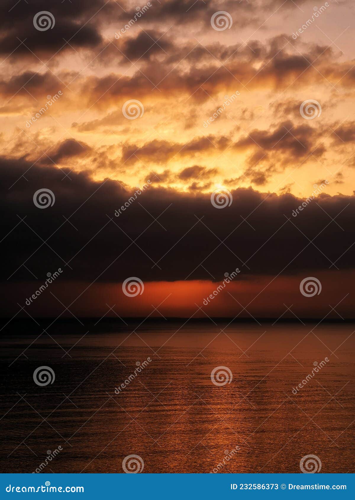 Magical sunset stock image. Image of sunset, colors - 232586373
