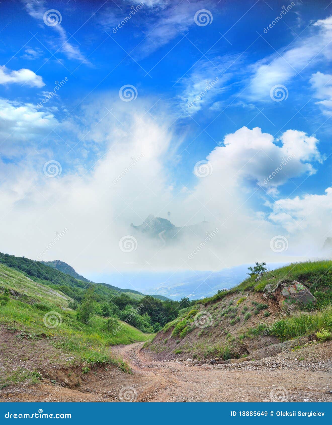 Magical view stock image. Image of field, beauty, environment - 18885649