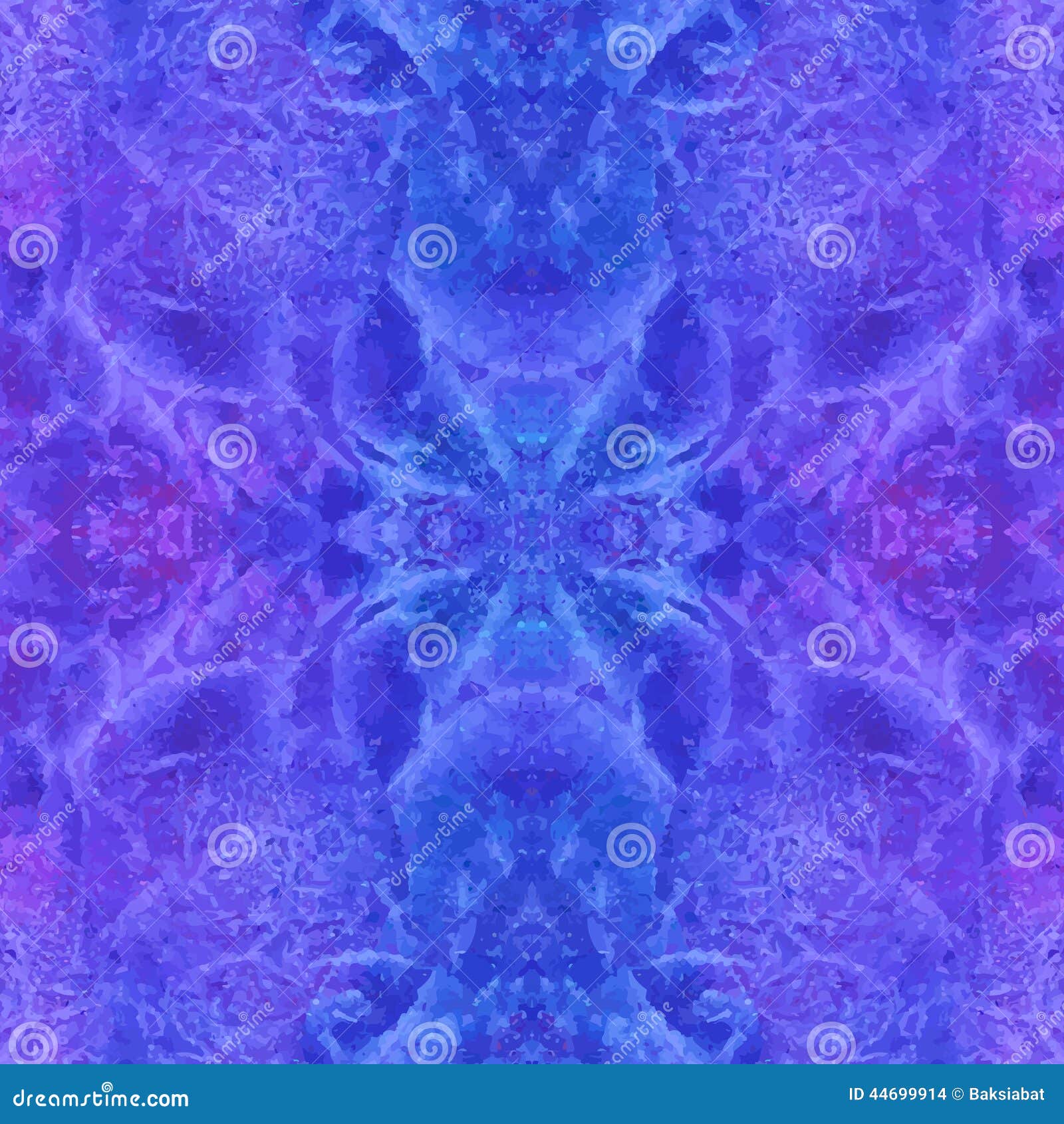 Magical Watercolor Background. Seamless Pattern Stock Vector ...