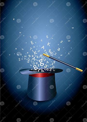 Magical words stock vector. Illustration of flying, magical - 12701154