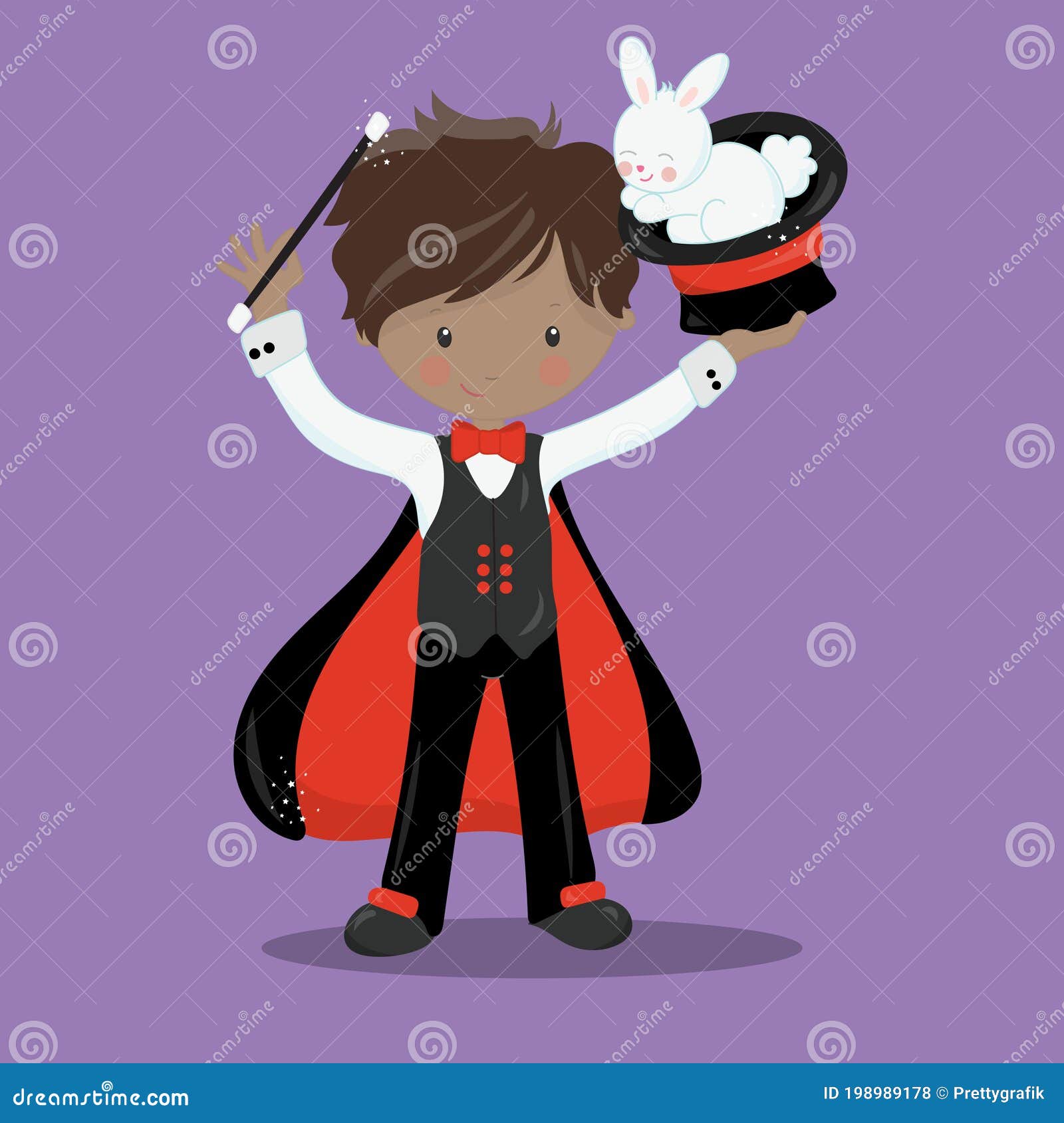 Magican boys 01 stock vector. Illustration of magican - 198989178