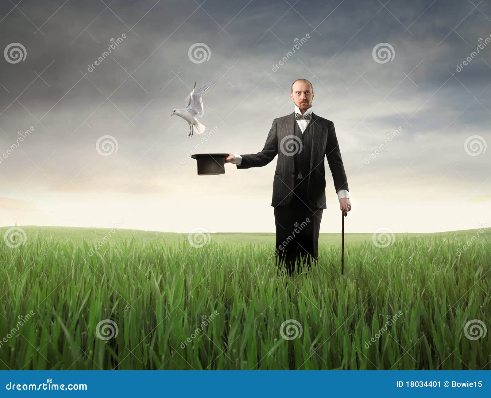 Magician stock image. Image of caucasian, countryside - 18034401