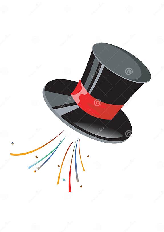 Magician cap stock vector. Illustration of fable, advert - 3687549