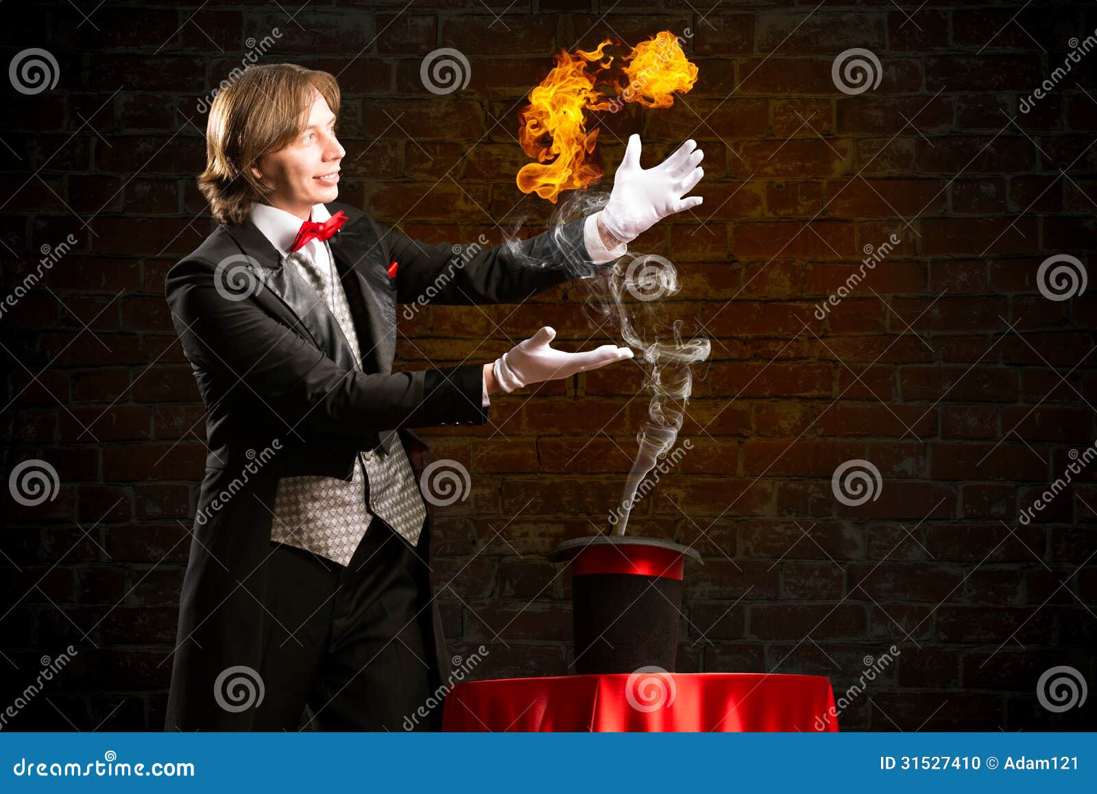 Magician stock photo. Image of expression, 2530, male - 31527410