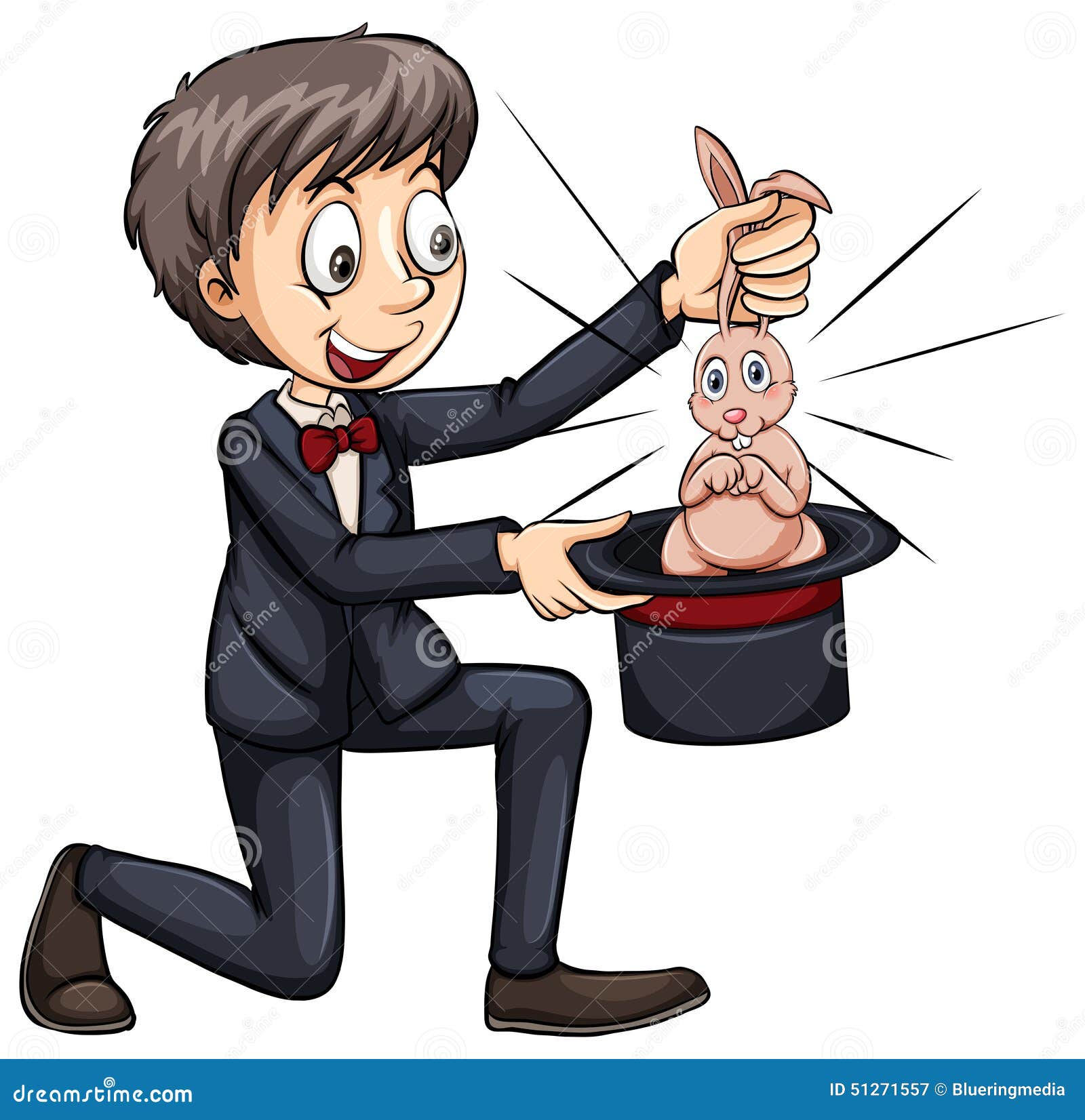 Magician Cute Cloud Character Cartoon | CartoonDealer.com #99332217